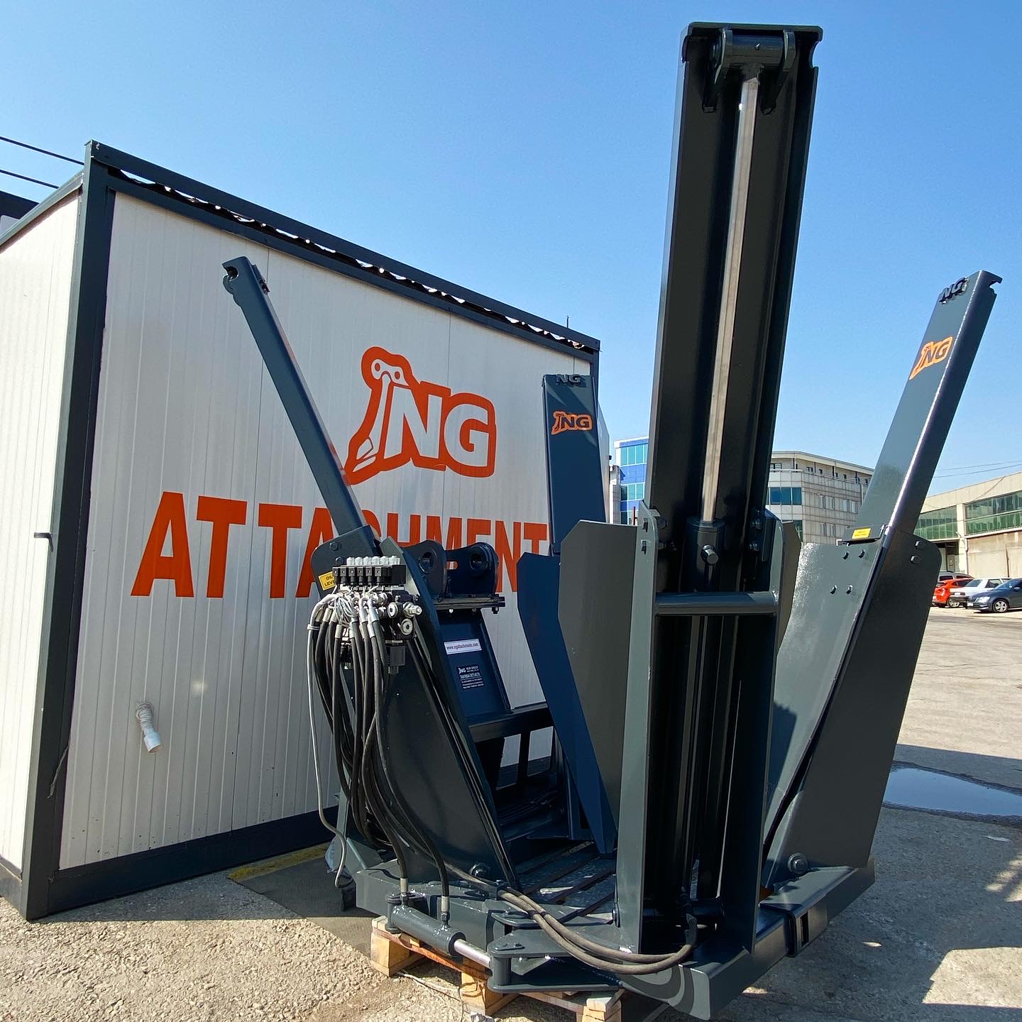 Ağaç Sökme ve Nakil Ataşmanı / Tree Spade Attachments - NG MAKINA - NG ...